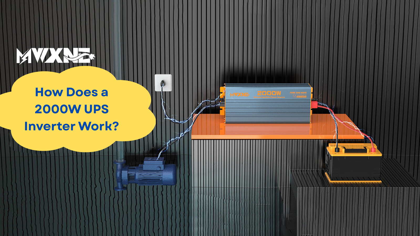 How Does a 2000W UPS Inverter Work? – MWXNE POWER