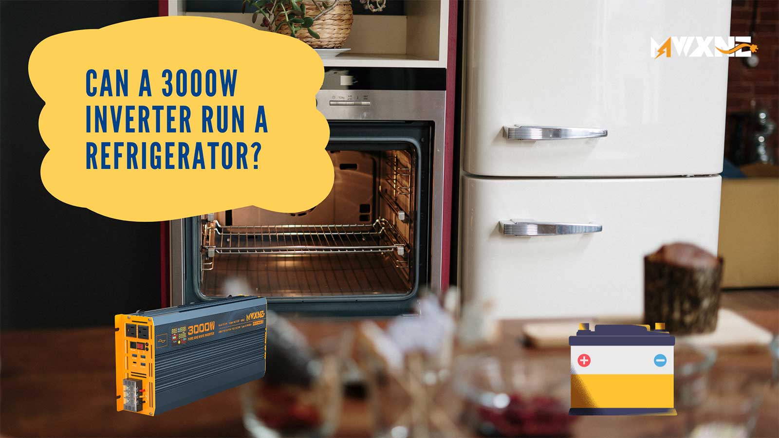 Can a 3000W inverter run a refrigerator? – MWXNE POWER