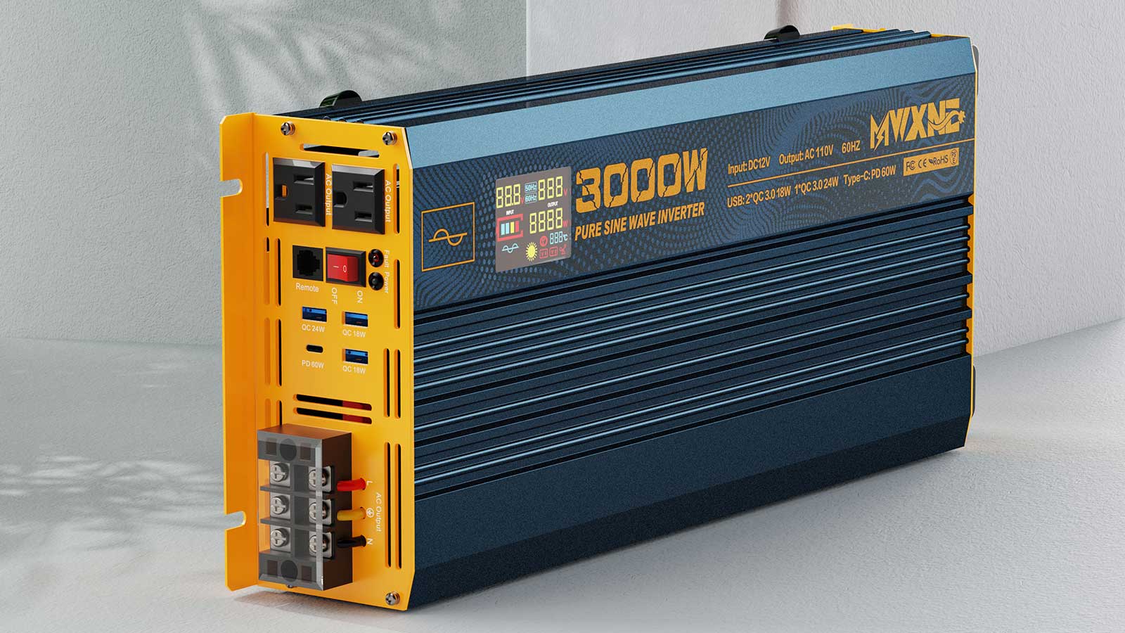 How many batteries does a 3000W inverter need? – MWXNE POWER