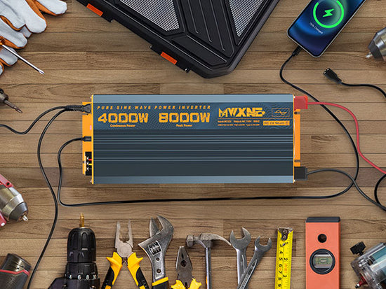 MWXNE 4000W 12V to 110V 120V Pure Sine Wave Power Inverter for Home RV – MWXNE POWER
